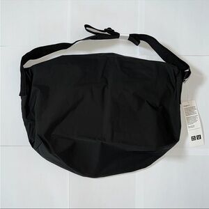 Uniqlo | Bags | Uniqlo Drawstring Shoulder Bag In Black | Poshmark